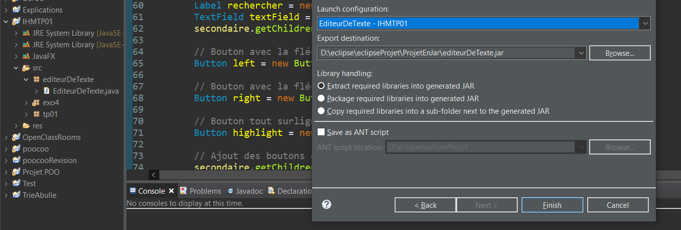 [résolu] Création Dun Exécutable Jar Pour Un Projet Javafx Par Baba